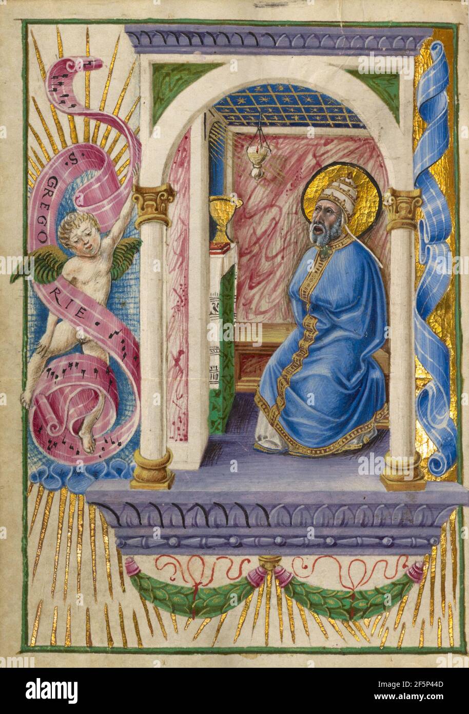 Saint Gregory. Taddeo Crivelli (Italian, died about 1479, active about ...