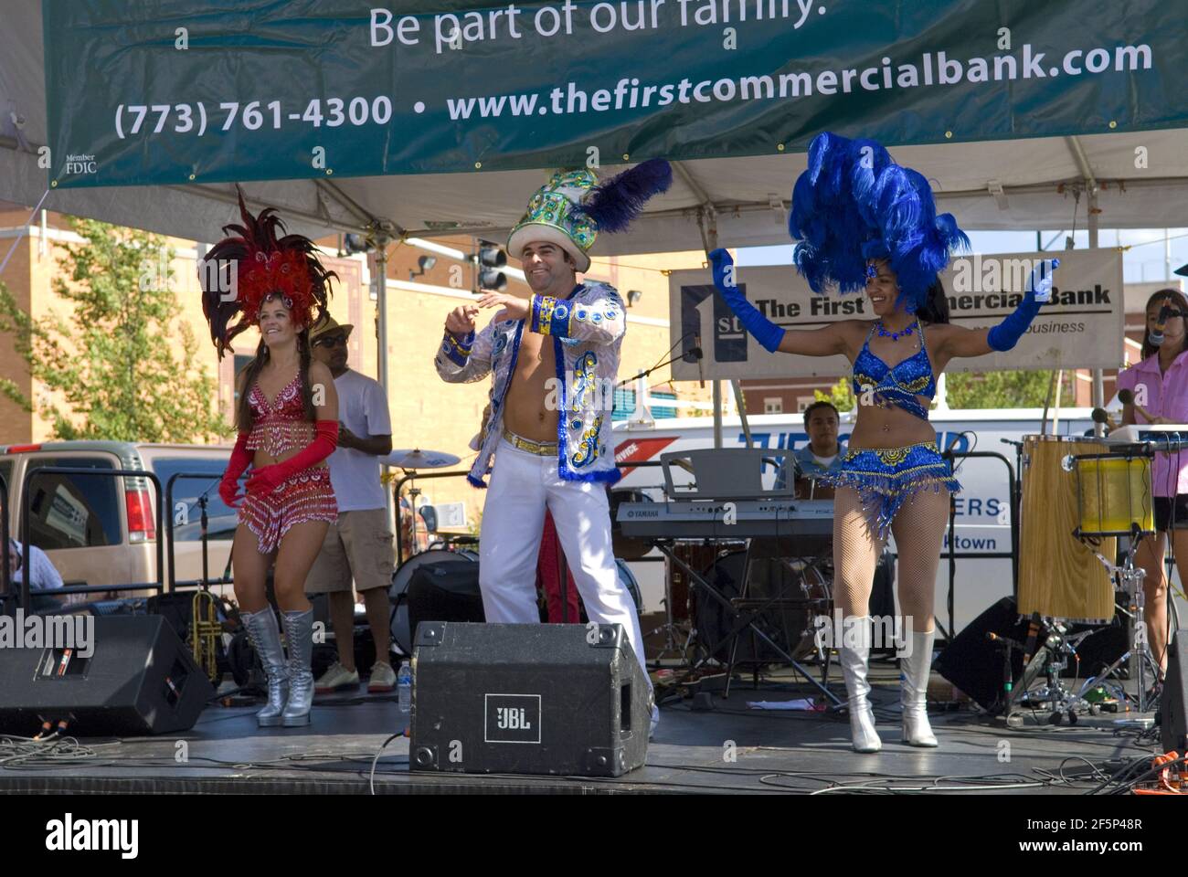Celebrate Clark Street festival, Chicago, Illinois. Chicago Samba ...