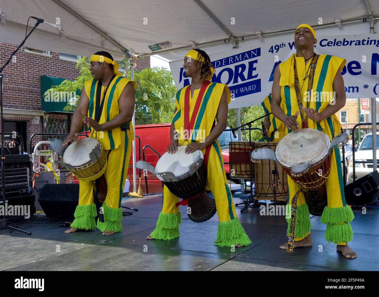 Celebrate Clark Street festival, in the Rogers Park neighborhood in ...