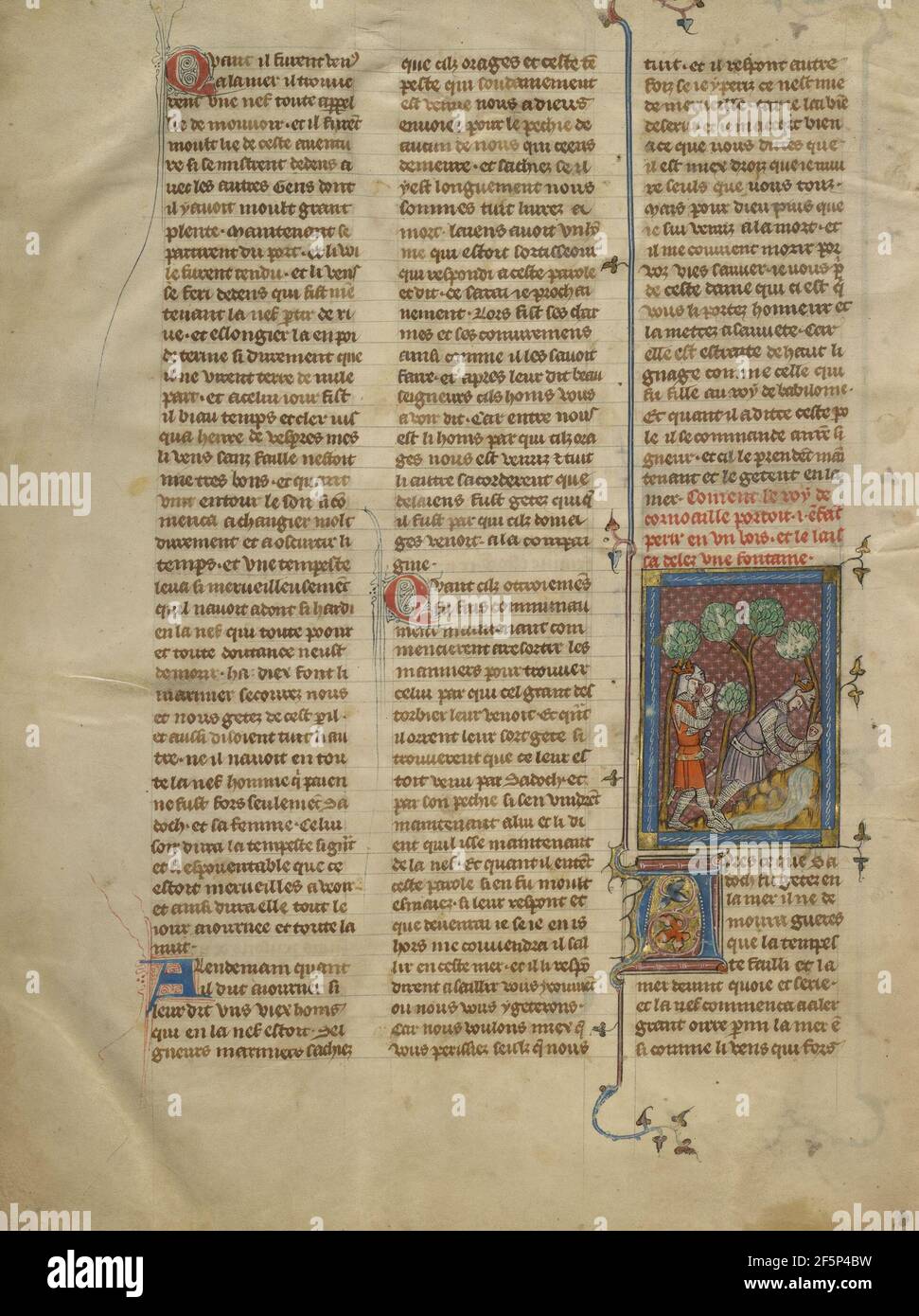 King Tanor Placing his Child in a Well. Unknown Stock Photo - Alamy