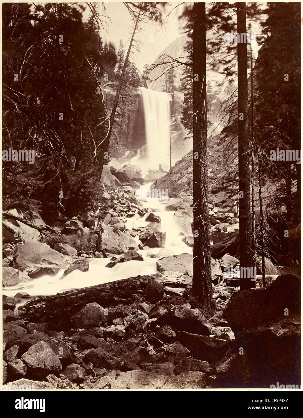 Vernal Fall 350 ft., Yo Semite Valley Stock Photo - Alamy