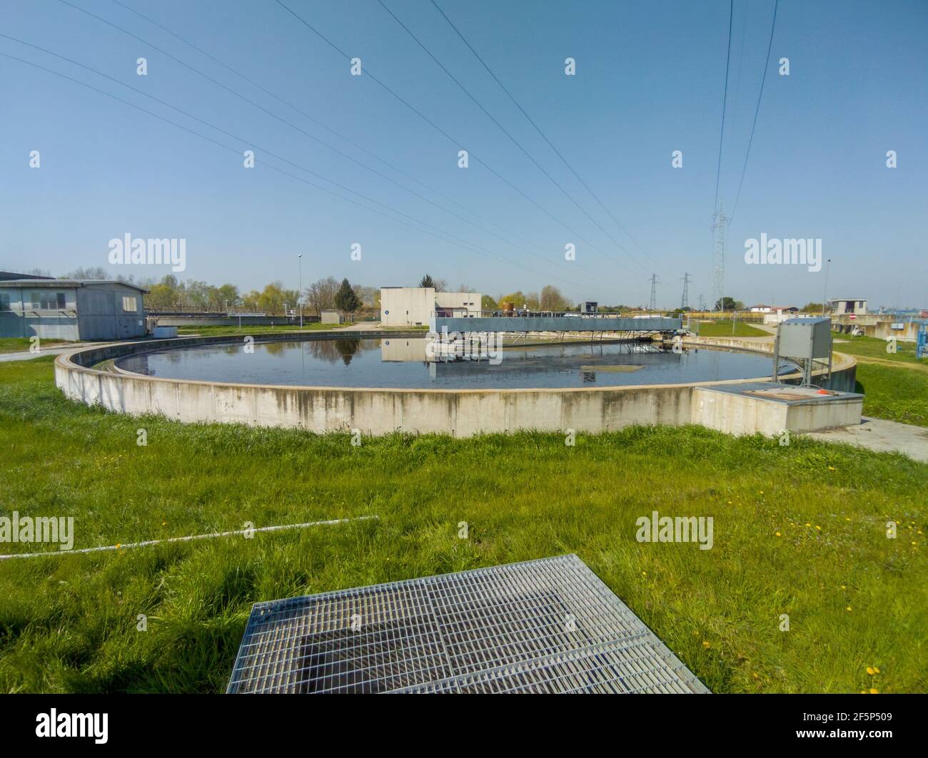 Wastewater aeration tanks hi-res stock photography and images - Alamy