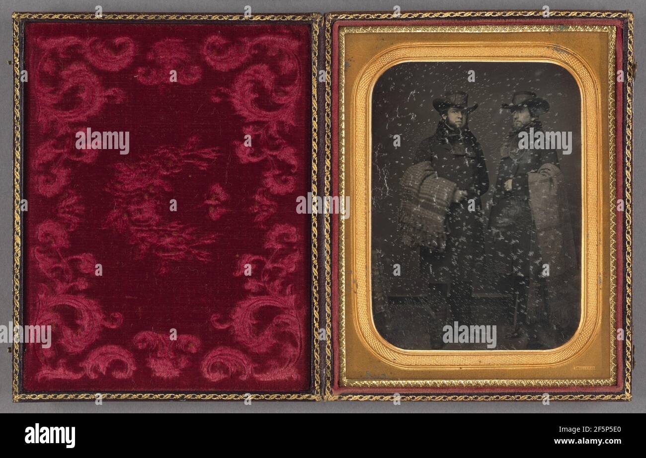 Portrait of Two Bearded Men / Two Travelers. John Frederick Polycarpus ...