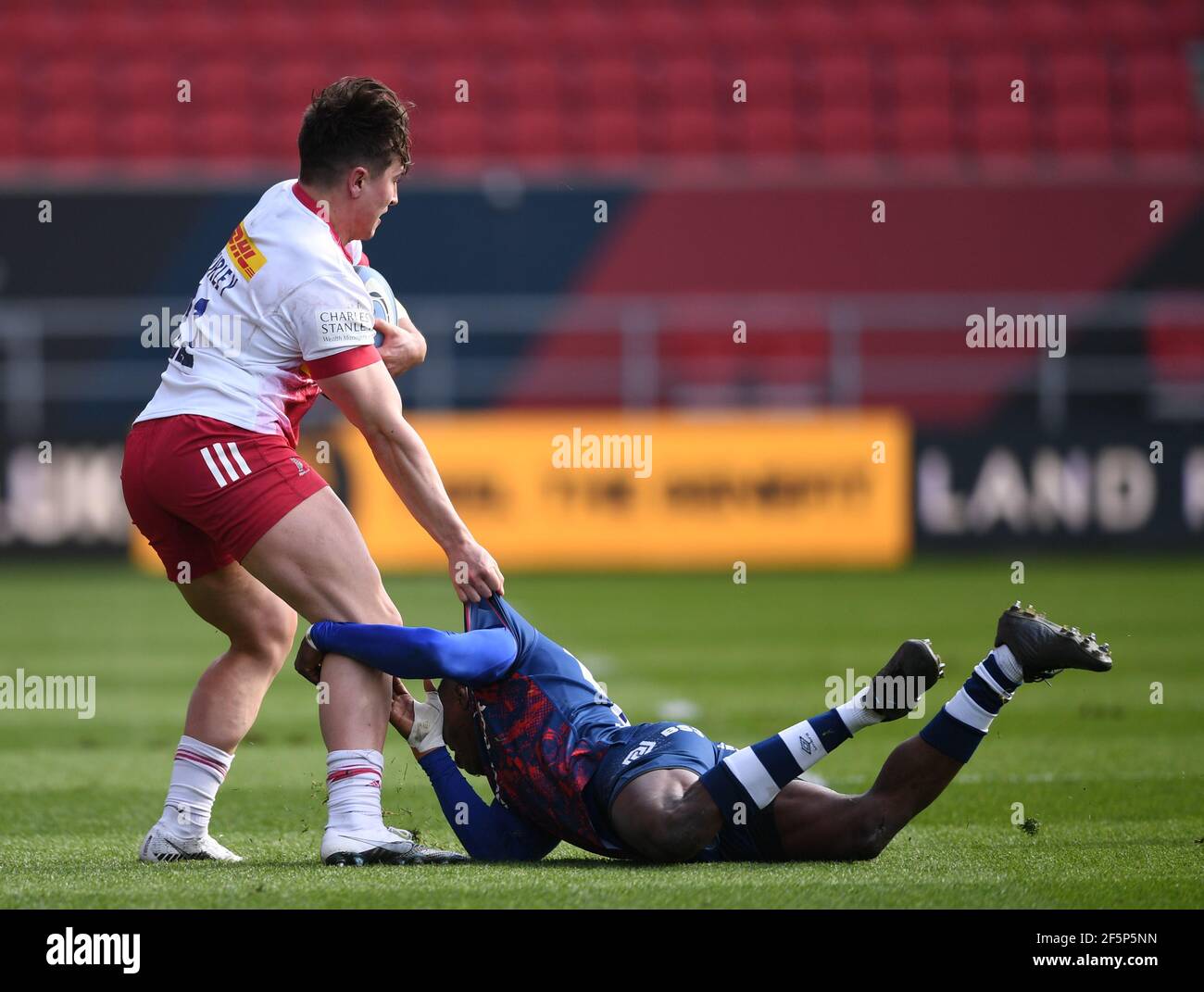 Ashton Gate Stadium, Bristol, UK. 27th Mar, 2021. Premiership Rugby ...