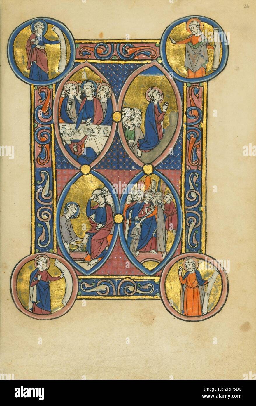 The Last Supper; Christ Washing the Apostles' Feet; The Agony in the ...