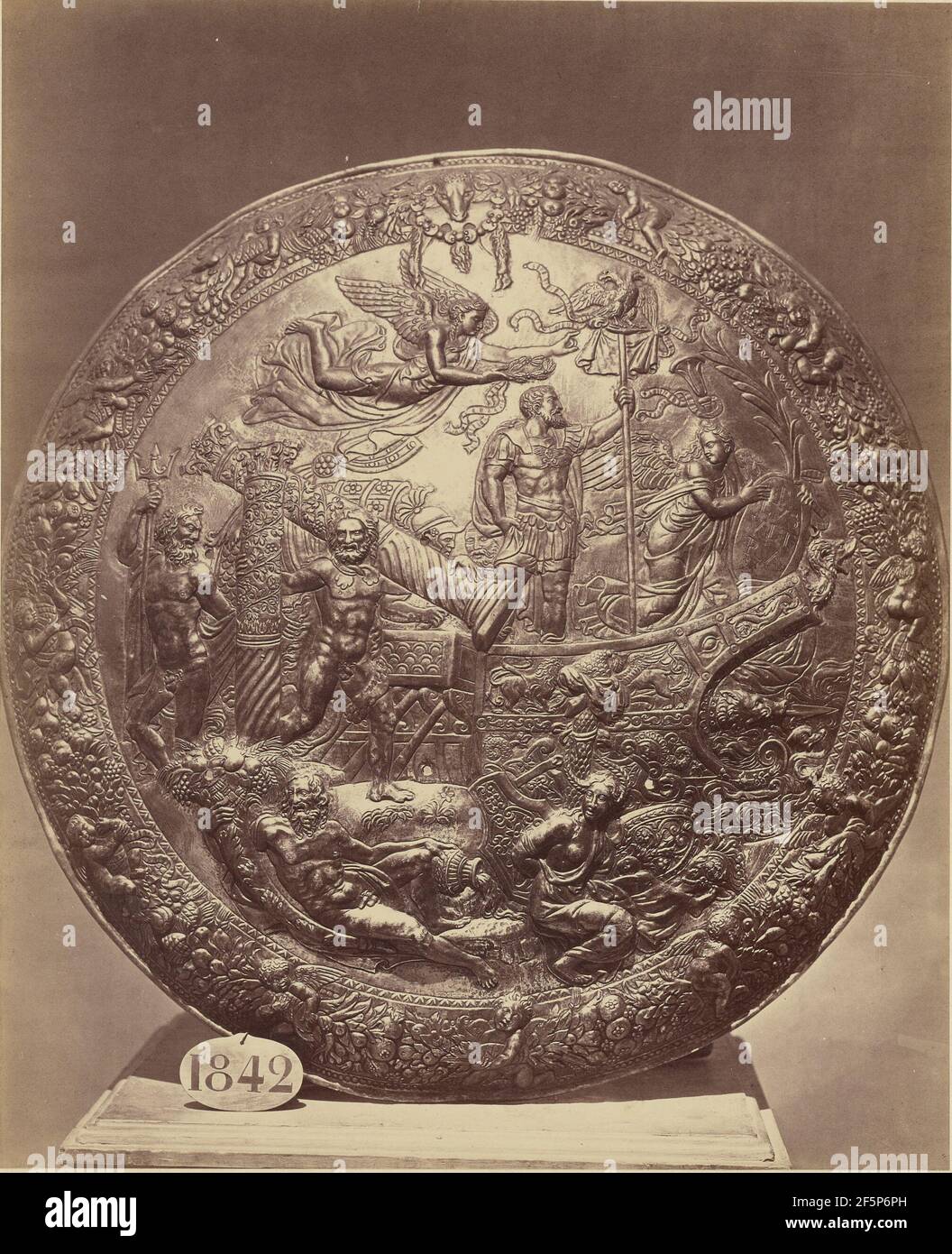 Shield of Charles V. Charles Clifford (English, 1819/1820 - 1863 Stock ...