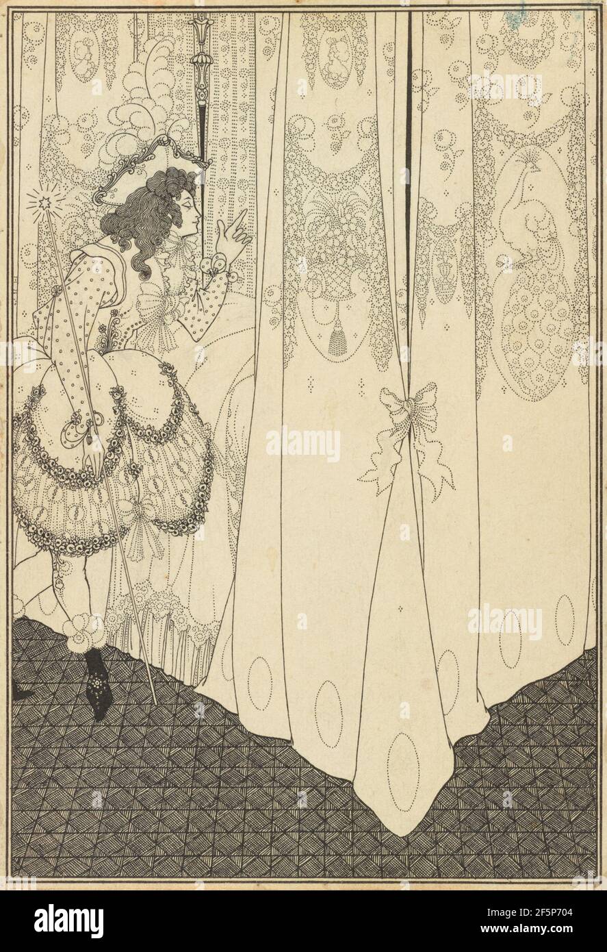 The Dream. Aubrey Vincent Beardsley (British, 1872 - 1898 Stock Photo ...