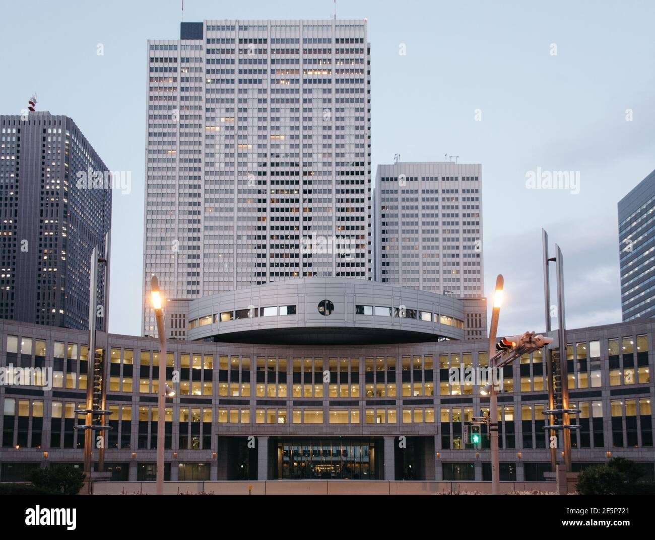 Tokyo, Japan - The Tokyo Metropolitan Assembly Building in the Tokyo ...