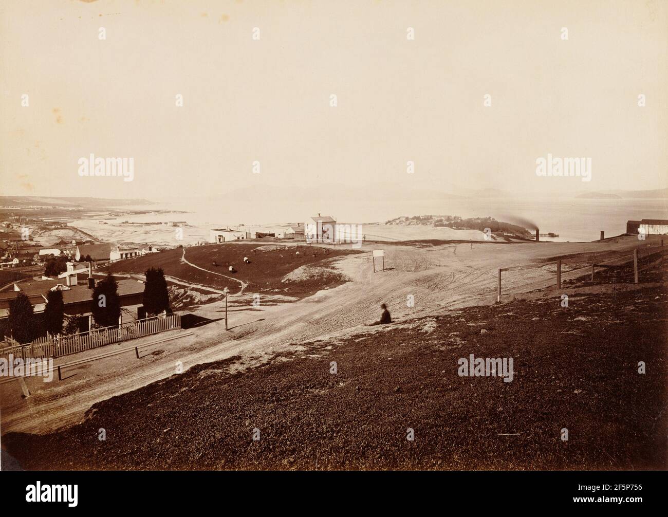 Golden Gate from Russian Hill. Carleton Watkins (American, 1829 - 1916 ...