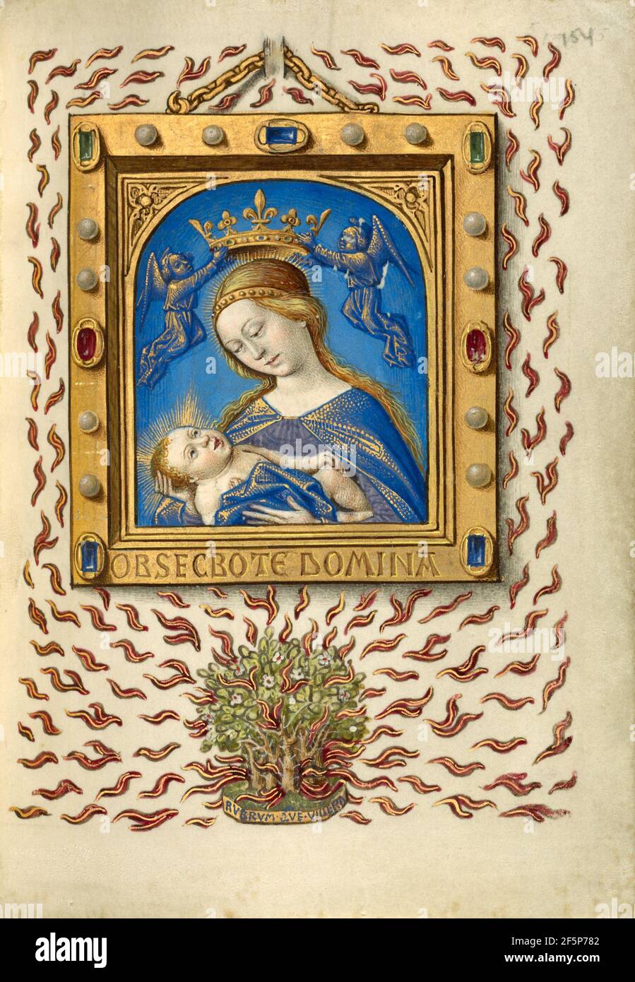 Book of Hours Stock Photo - Alamy