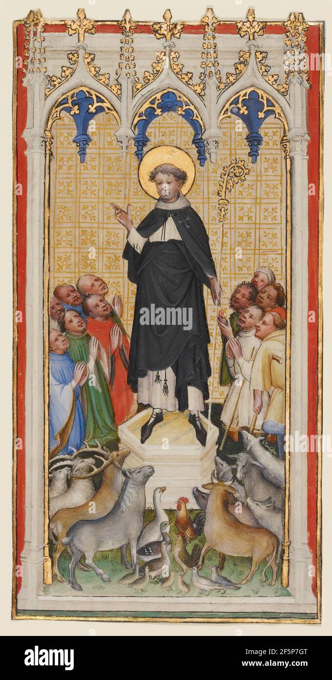 Two Miniatures, Possibly from a Manuscript. Master of St. Veronica ...
