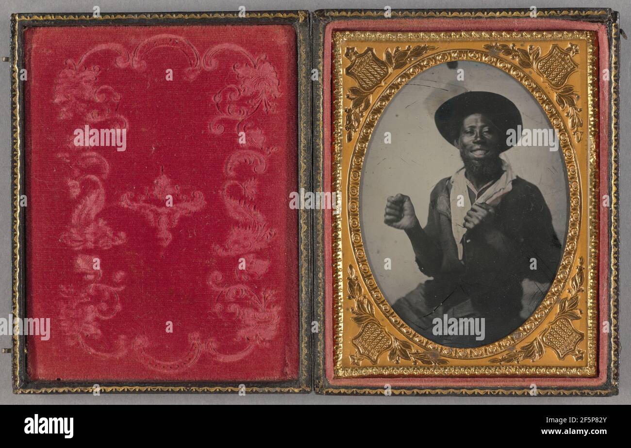 Smiling Man. Unknown maker, American Stock Photo - Alamy