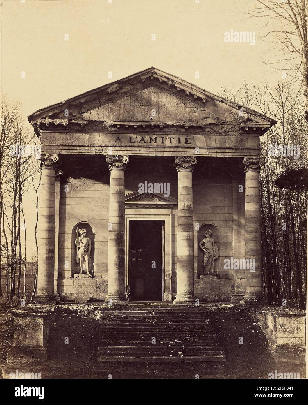 Temple of Friendship. Jacques Alexandre Ferrier (French, 1831 - 1912 ...