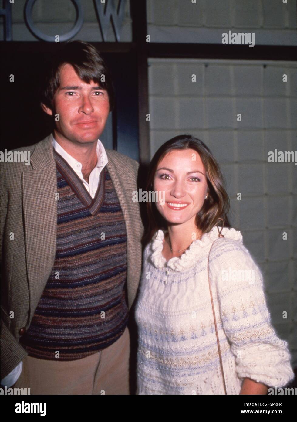 Jane Seymour and David Flynn 1982 Credit: Ralph Dominguez/MediaPunch ...
