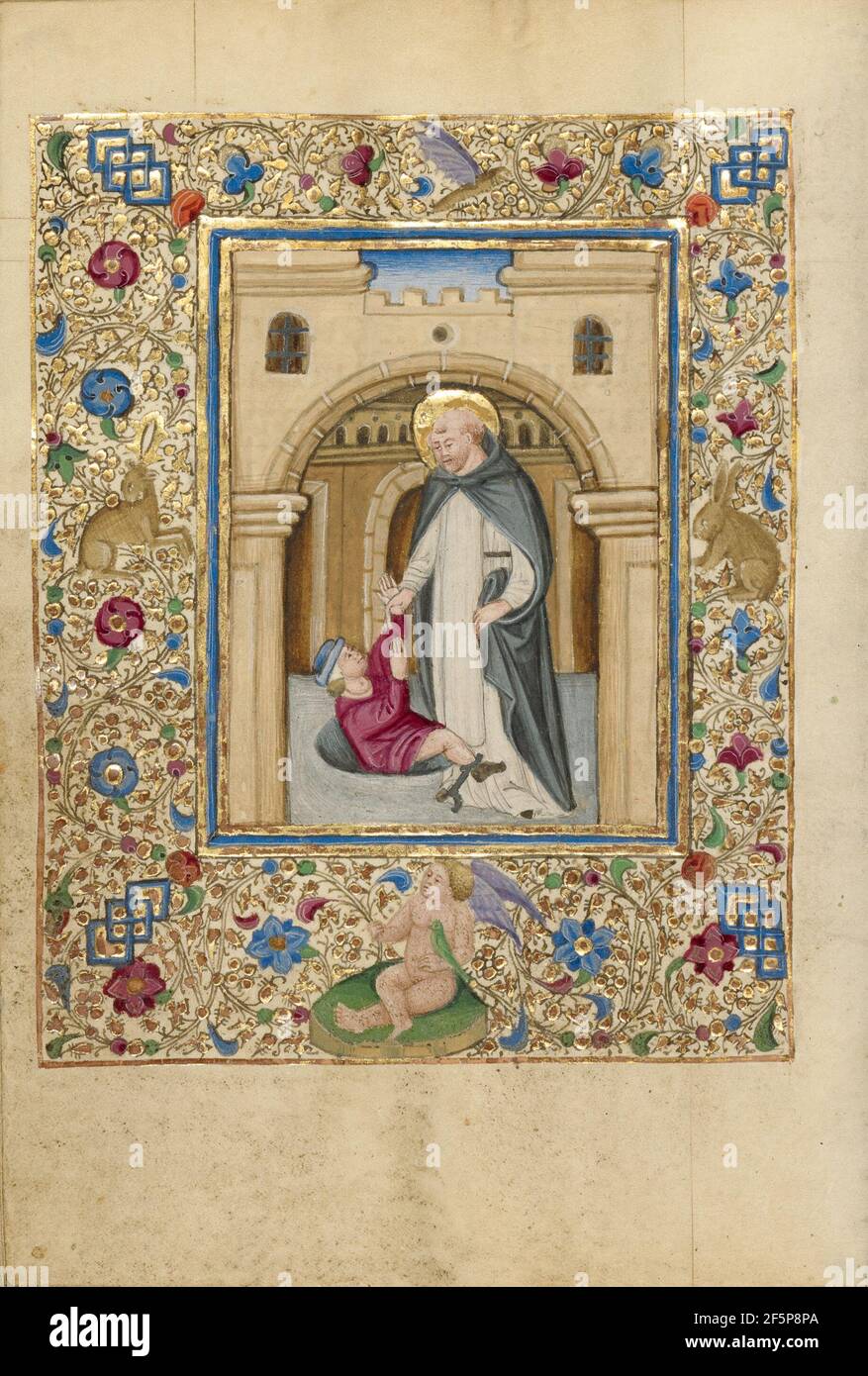 Saint Vincent Liberating a Man from Prison. Unknown Stock Photo - Alamy