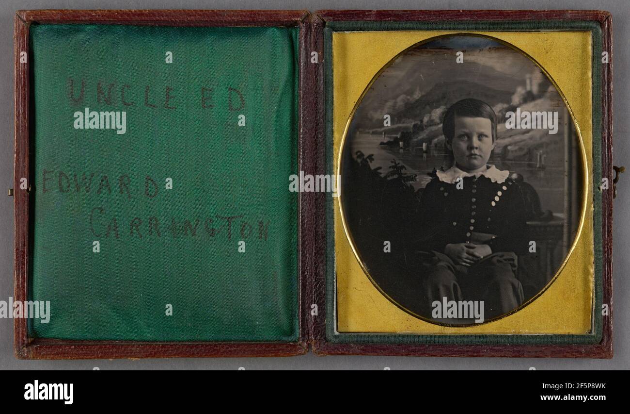 Portrait of Edward Carrington Jr. (“Uncle Ed”). Jeremiah Gurney ...