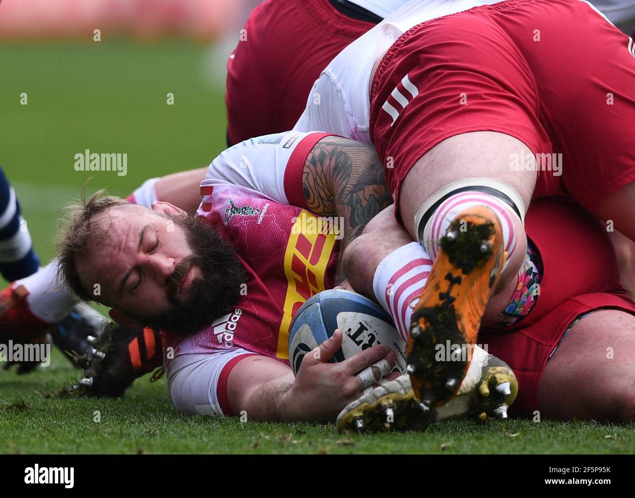 Ashton Gate Stadium, Bristol, UK. 27th Mar, 2021. Premiership Rugby ...