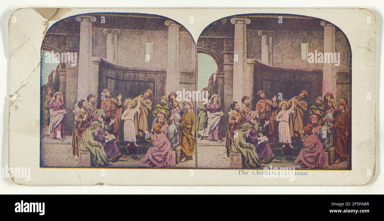 The Childhood of Jesus. Unknown Stock Photo - Alamy