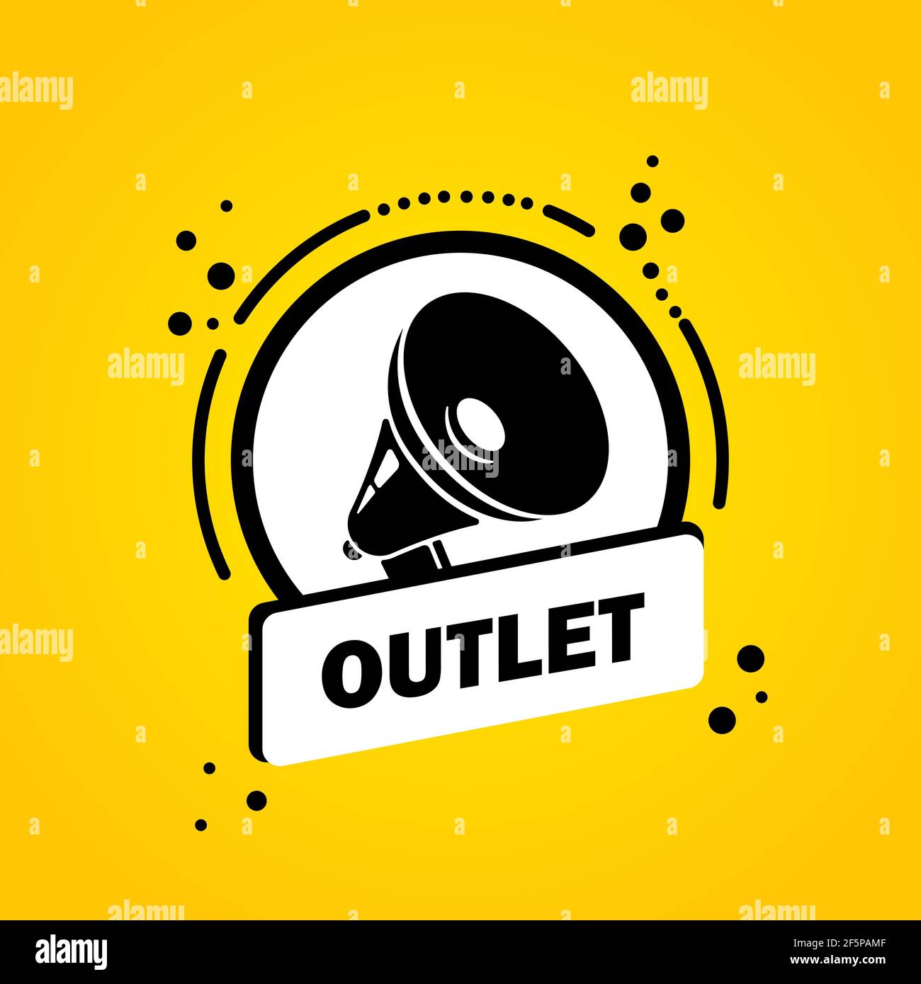 Megaphone speech bubble copy Stock Vector Images - Alamy