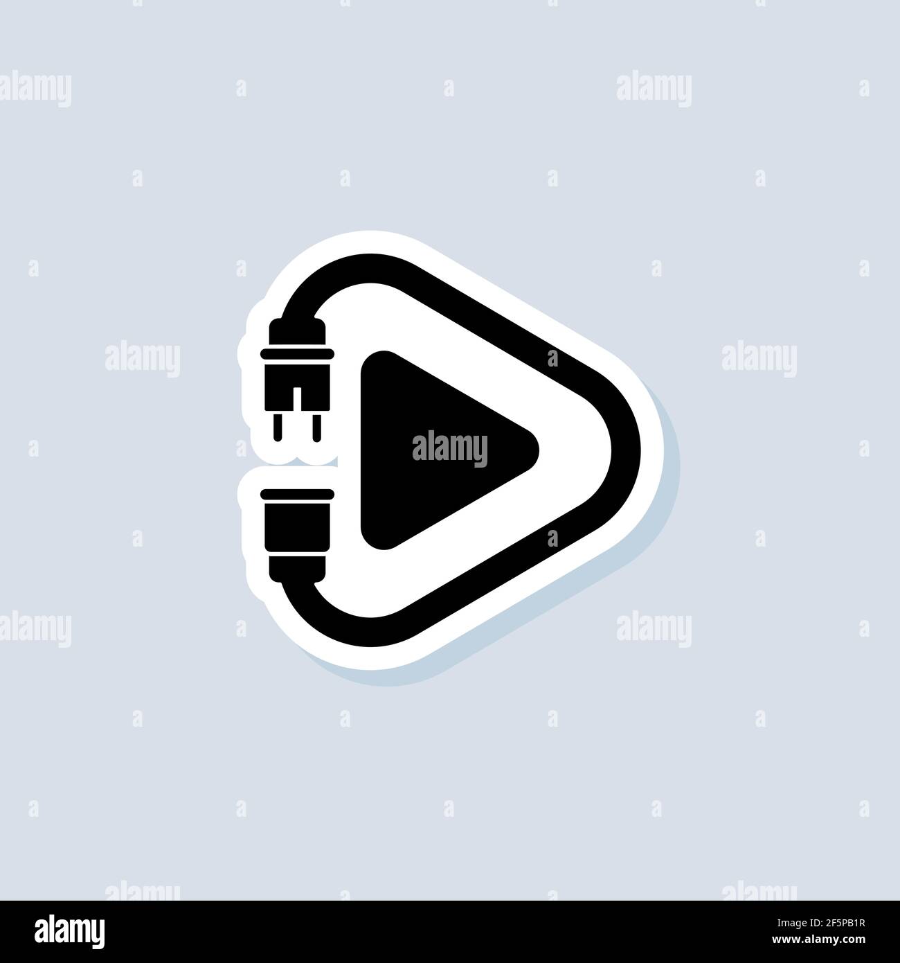 English plug isolated Stock Vector Images - Alamy