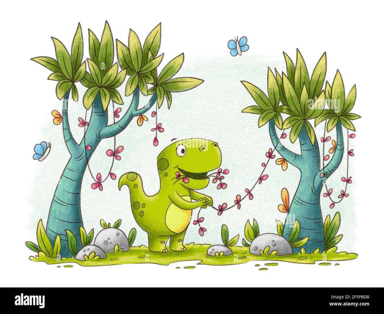 Plant eating reptile Cut Out Stock Images & Pictures - Alamy