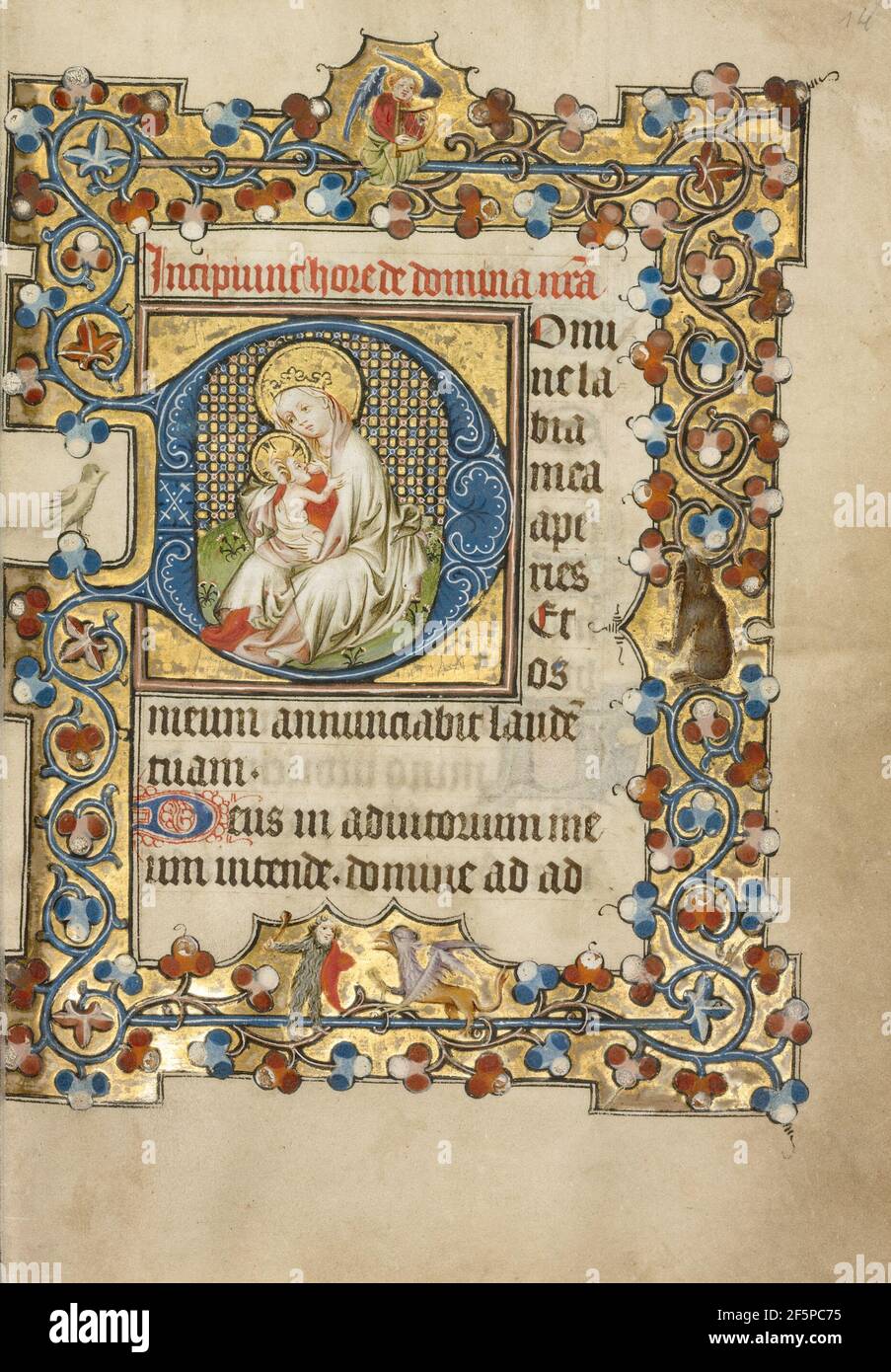 Book of Hours Stock Photo - Alamy