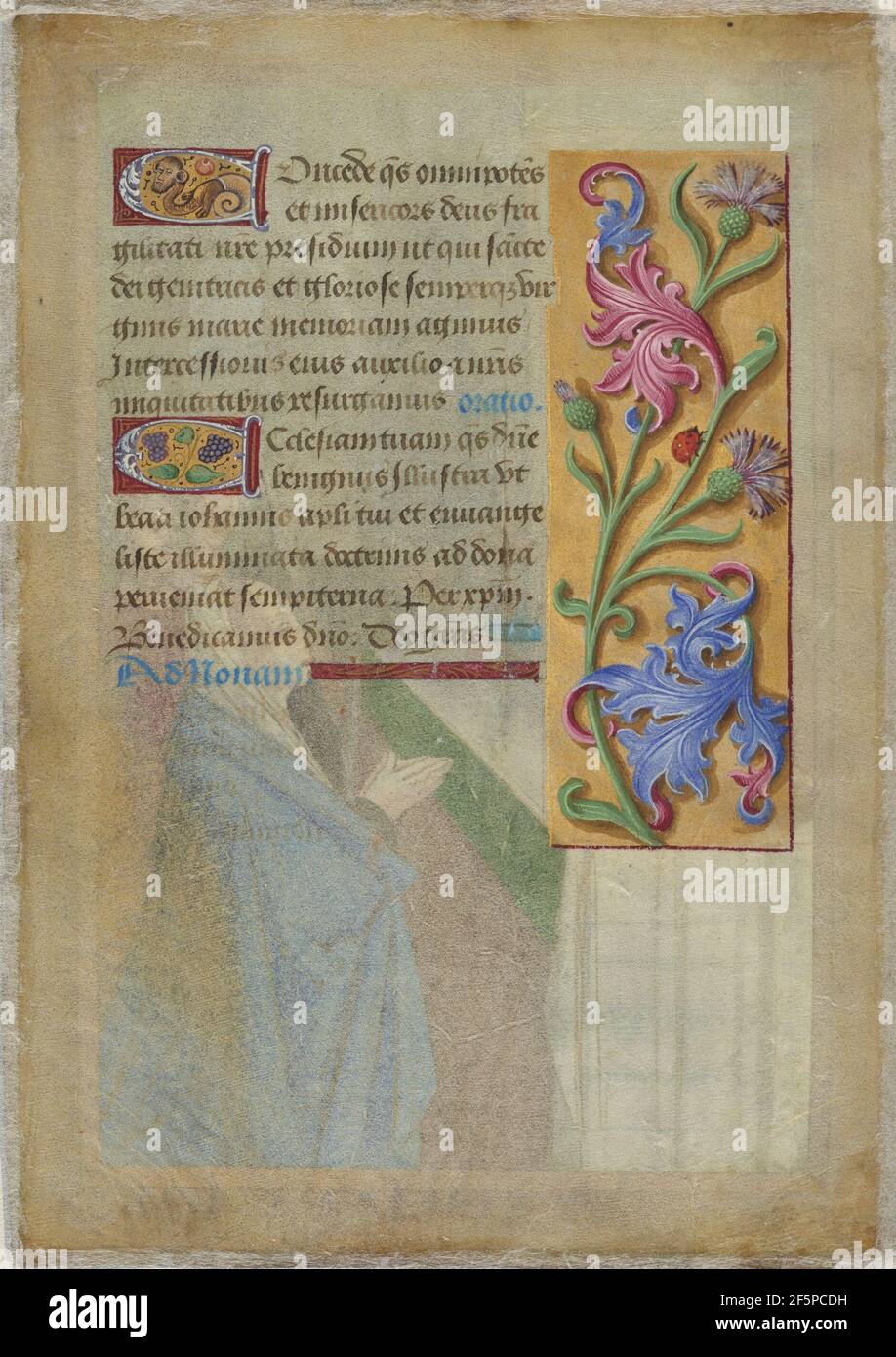 Decorated Text Page. Unknown Stock Photo - Alamy