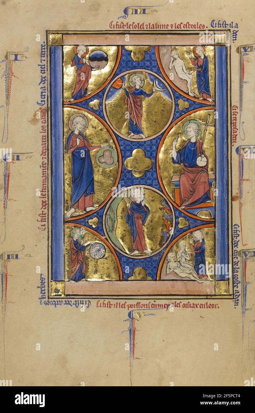 Genesis creation painting hi-res stock photography and images - Alamy