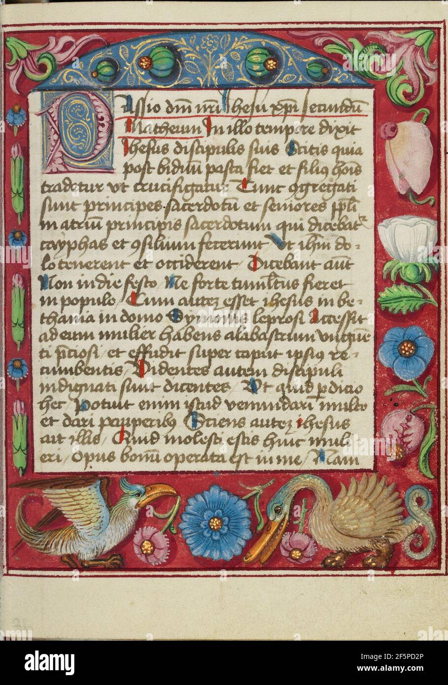 Decorated Text Page. Unknown Stock Photo - Alamy