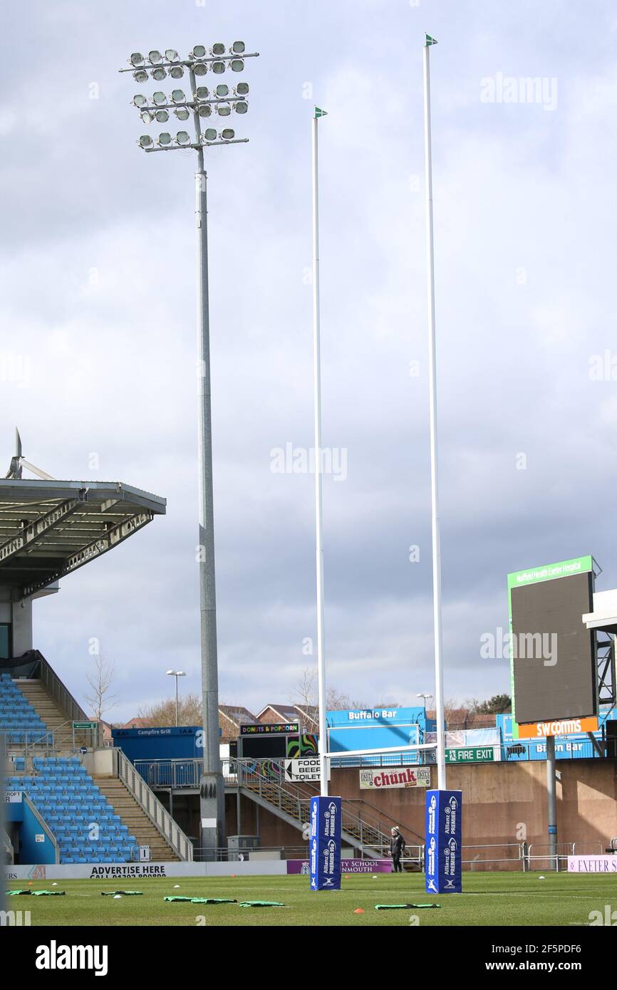Sandy park stadium exeter hi-res stock photography and images - Alamy