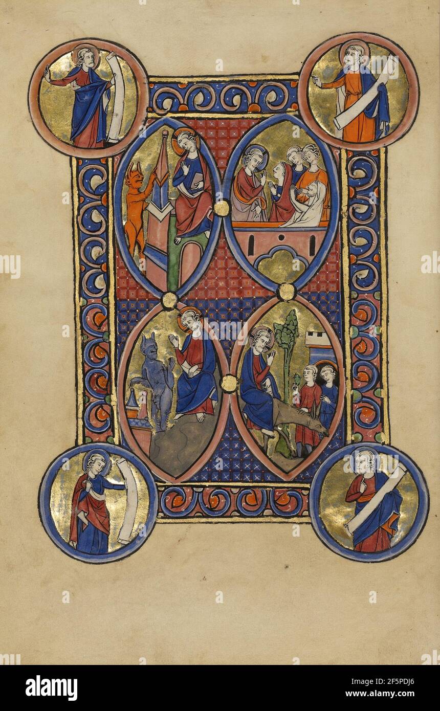 The Second Temptation of Christ; The Third Temptation of Christ; The ...