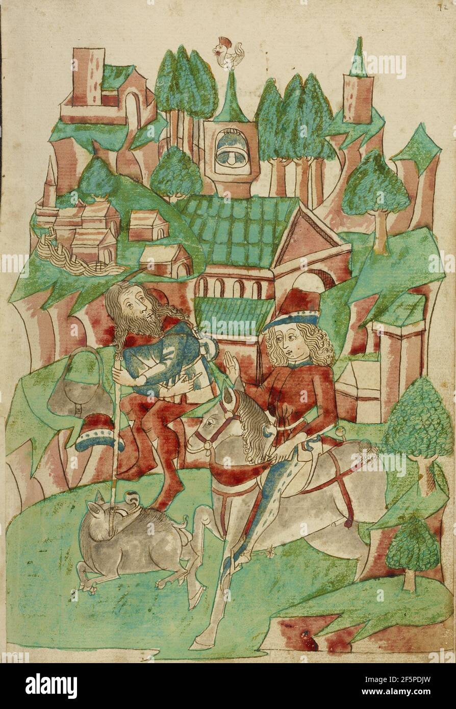 Medieval hunting scene hi-res stock photography and images - Alamy