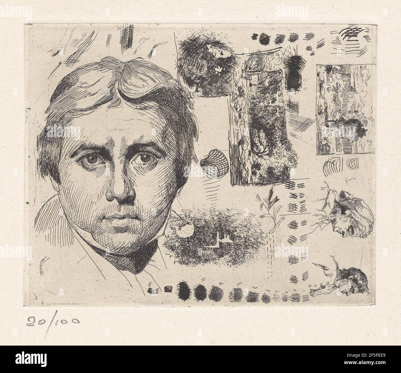 Portrait of Jean Auguste Dominique Ingres. Charles Nègre (French, 1820 ...