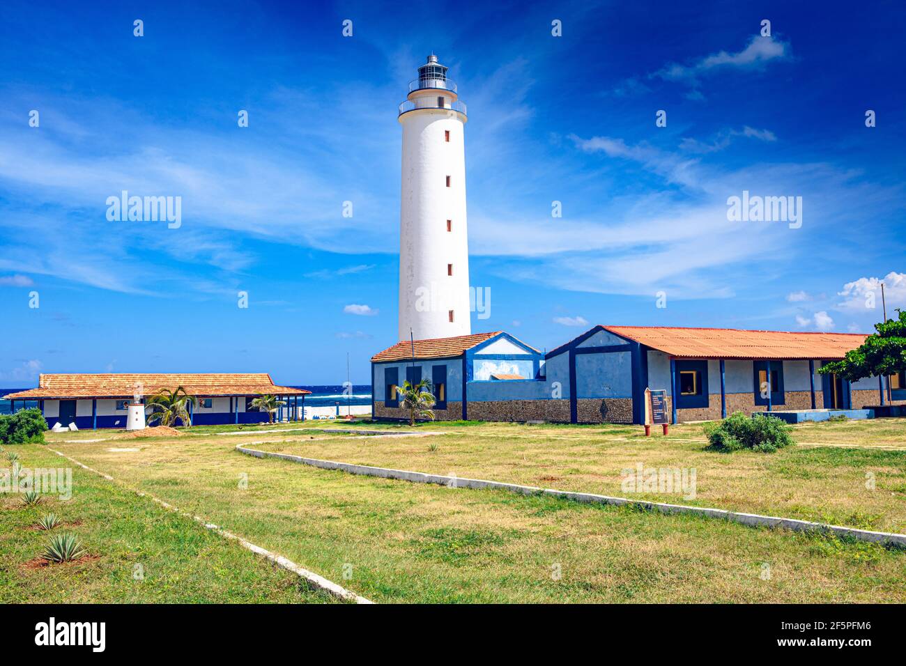 Lighthouse Faro de Punta de Maisí, the easternmost point of Cuba ...