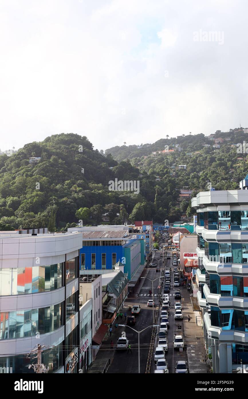 Castries, saint lucia street hi-res stock photography and images - Alamy