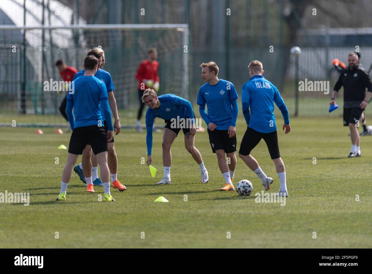 Gyor, Hungary. 27th Mar, 2021. Stefan Teitur Thordarson and Jon ...