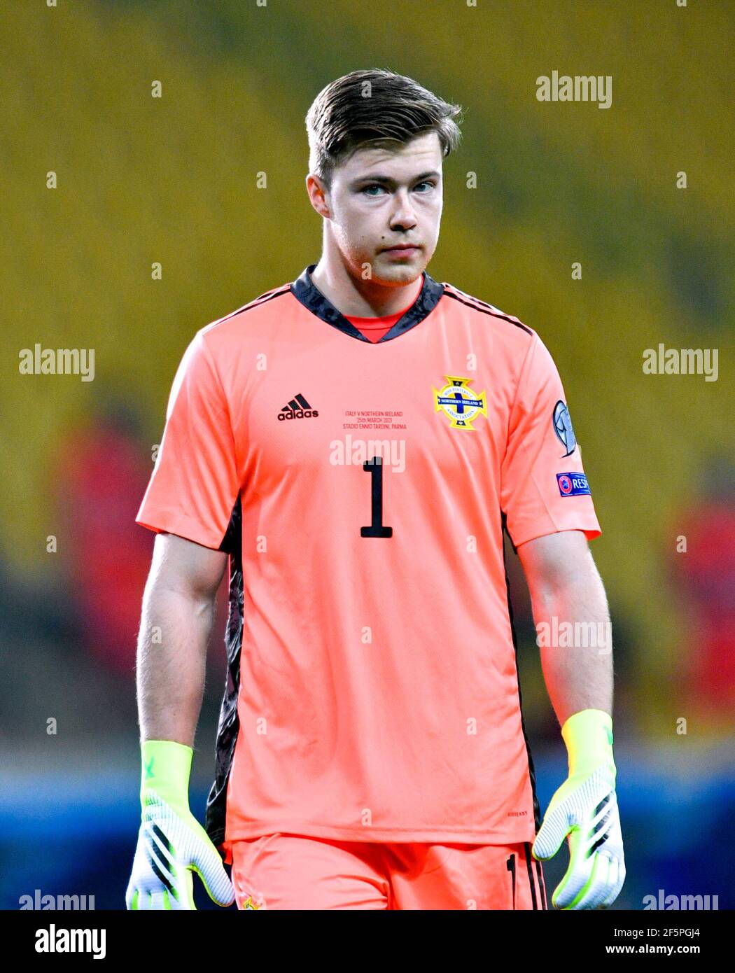 Northern ireland goalkeeper bailey peacock farrell hi-res stock ...