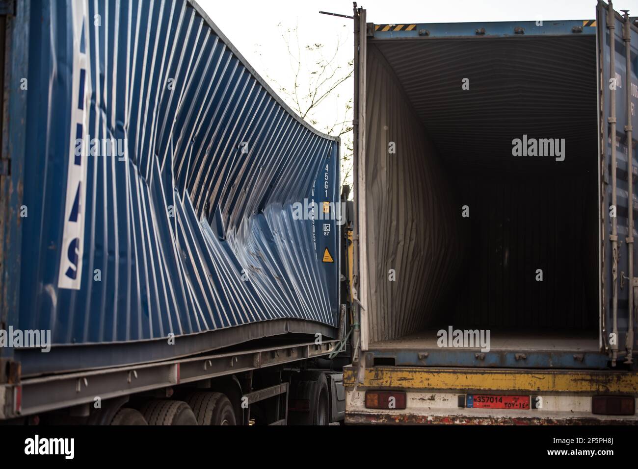 Beirut Port 4th of August 2021 Explosion Stock Photo - Alamy