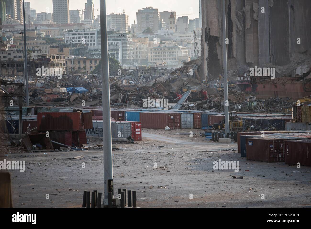 Beirut nuclear explosion 2021 hi-res stock photography and images - Alamy