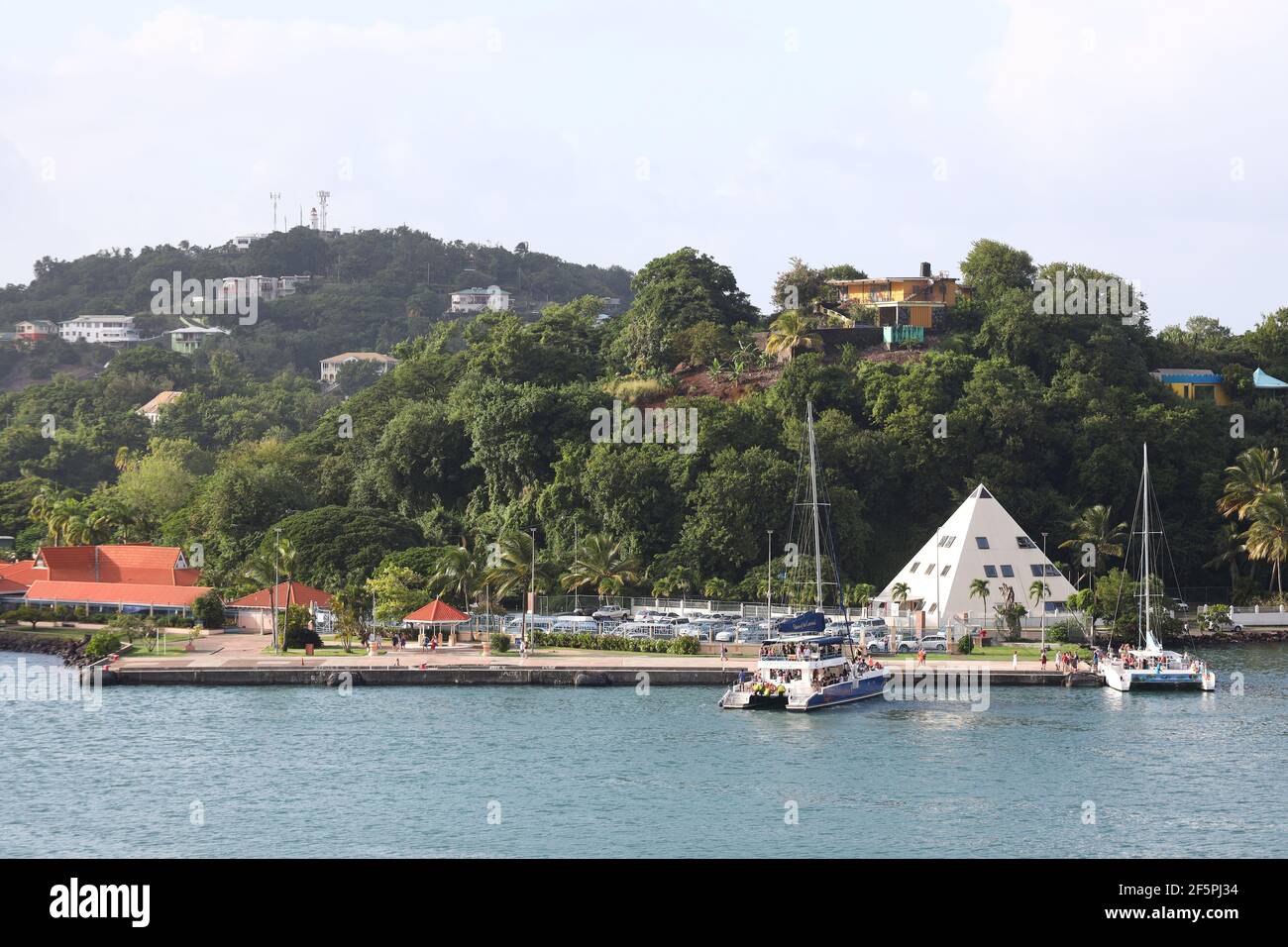 St lucia pointe seraphine hi-res stock photography and images - Alamy