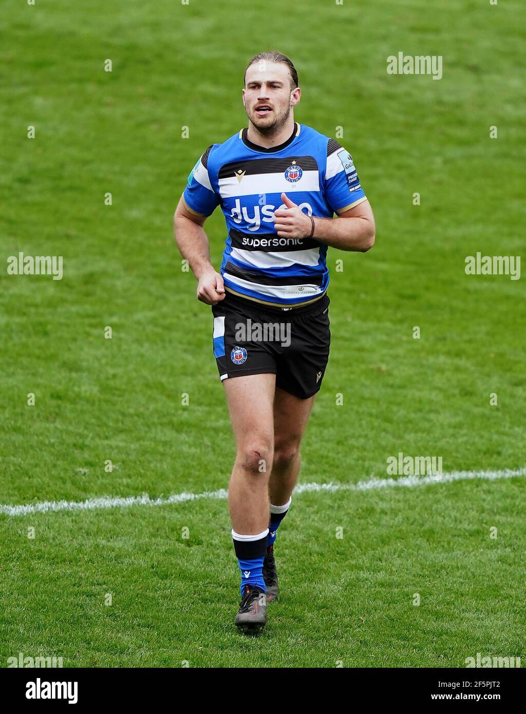 Bath Rugby’s Max Clark during the Gallagher Premiership match at the ...
