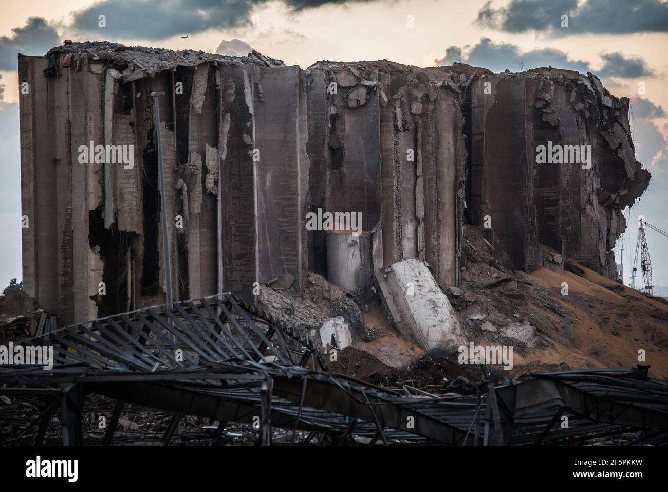 Beirut Port Explosion 4th of August Stock Photo - Alamy