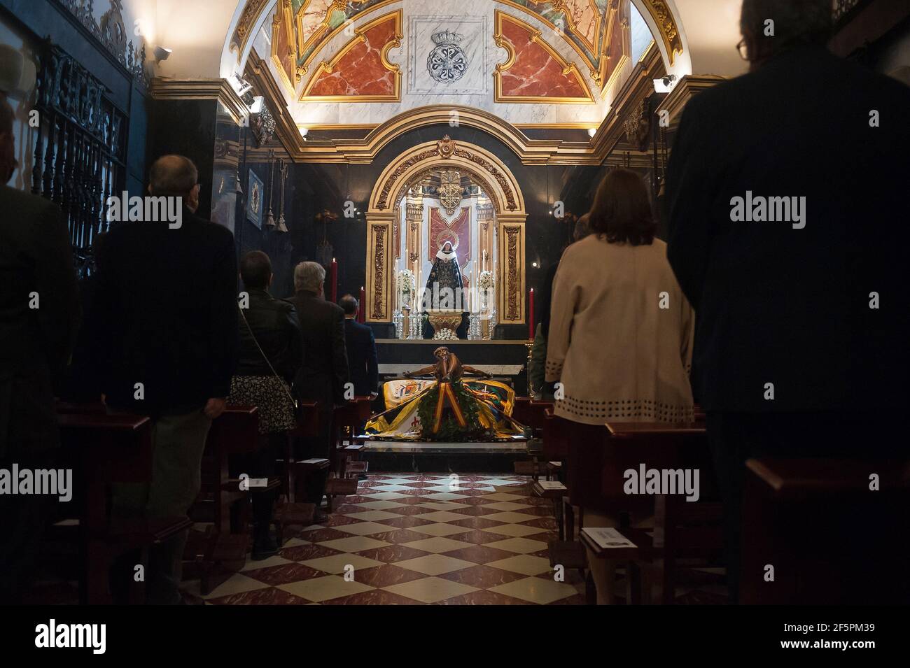Inside a chapel hi-res stock photography and images - Alamy