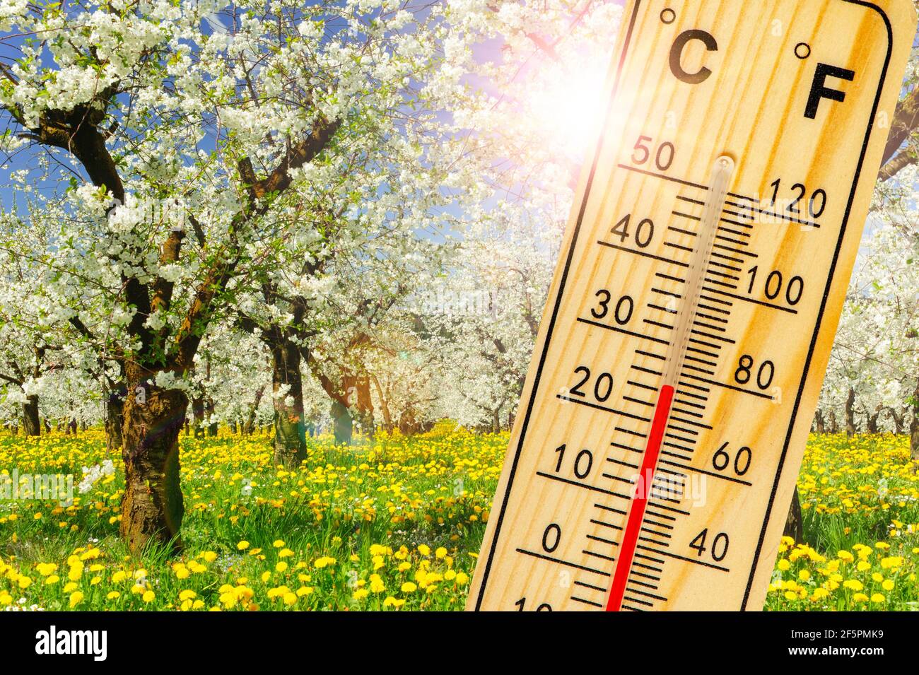 Spring temperature hi-res stock photography and images - Alamy