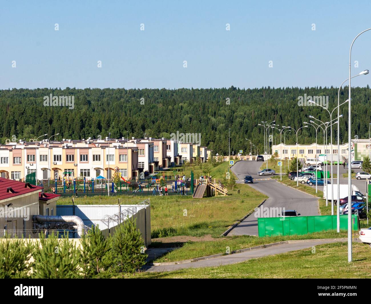 Lesnaya Polyana is a modern residential neighborhood of low-rise ...