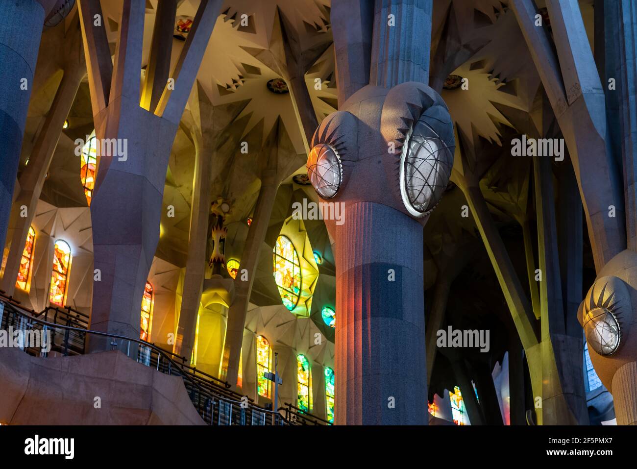 Basílica de la Sagrada Familia; (Basilica of the Holy Family),architect ...