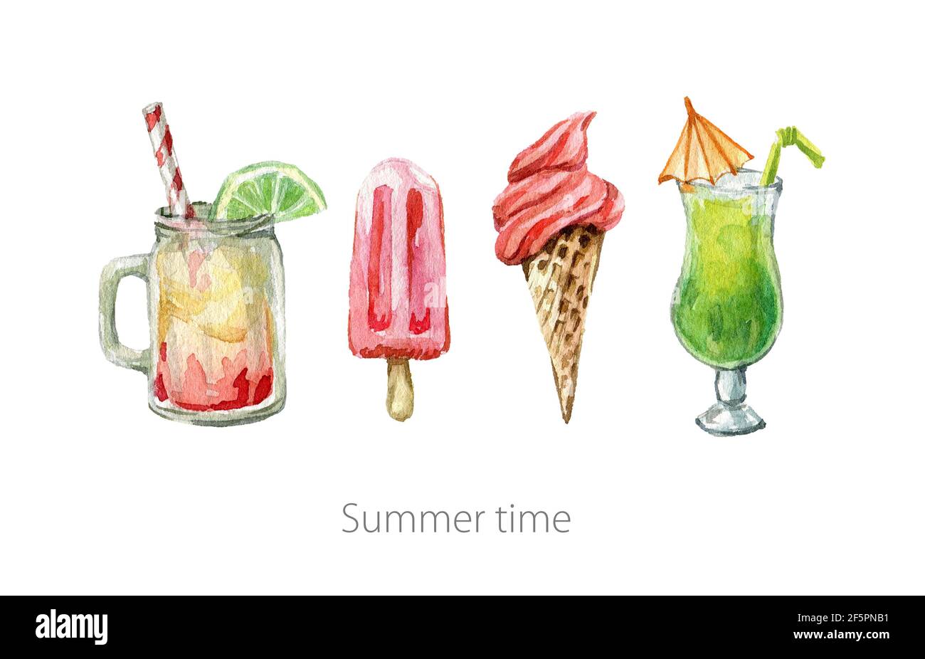 Summertime Drink Clip Art
