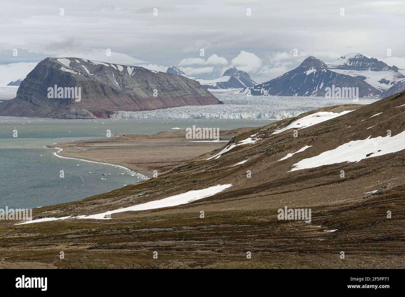 Scenery in Spitsbergen Island, Svalbard Stock Photo - Alamy