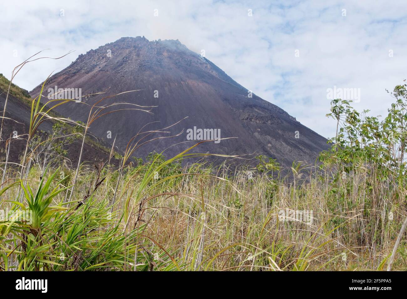 Soputan volcano (Sulawesi Island, Indonesia Stock Photo - Alamy
