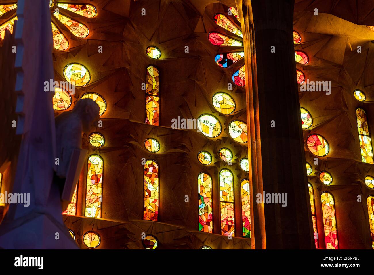 Basílica de la Sagrada Familia; (Basilica of the Holy Family),architect ...